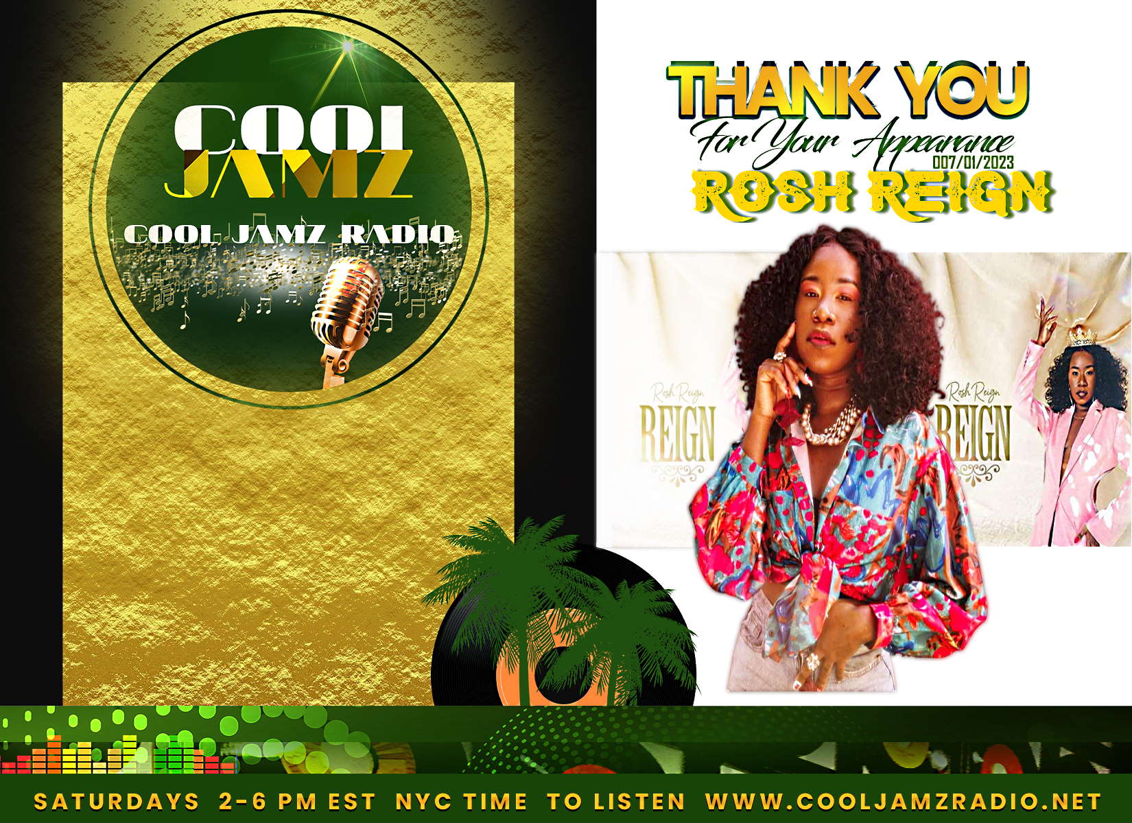 Cool Jamz Radio 103 - The Best Reggae Radio Station!